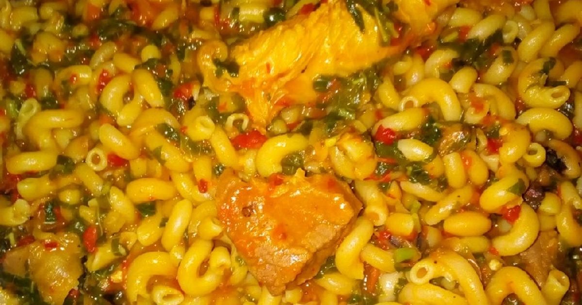 Macaroni Jallof Recipe by Mrs Nuruddeen kitchen - Cookpad