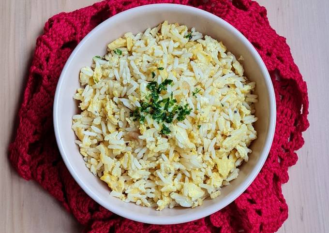Arroz con huevo 🍚 🥚Receta base con opcionales 🍚 🥚 Simple, económica ...