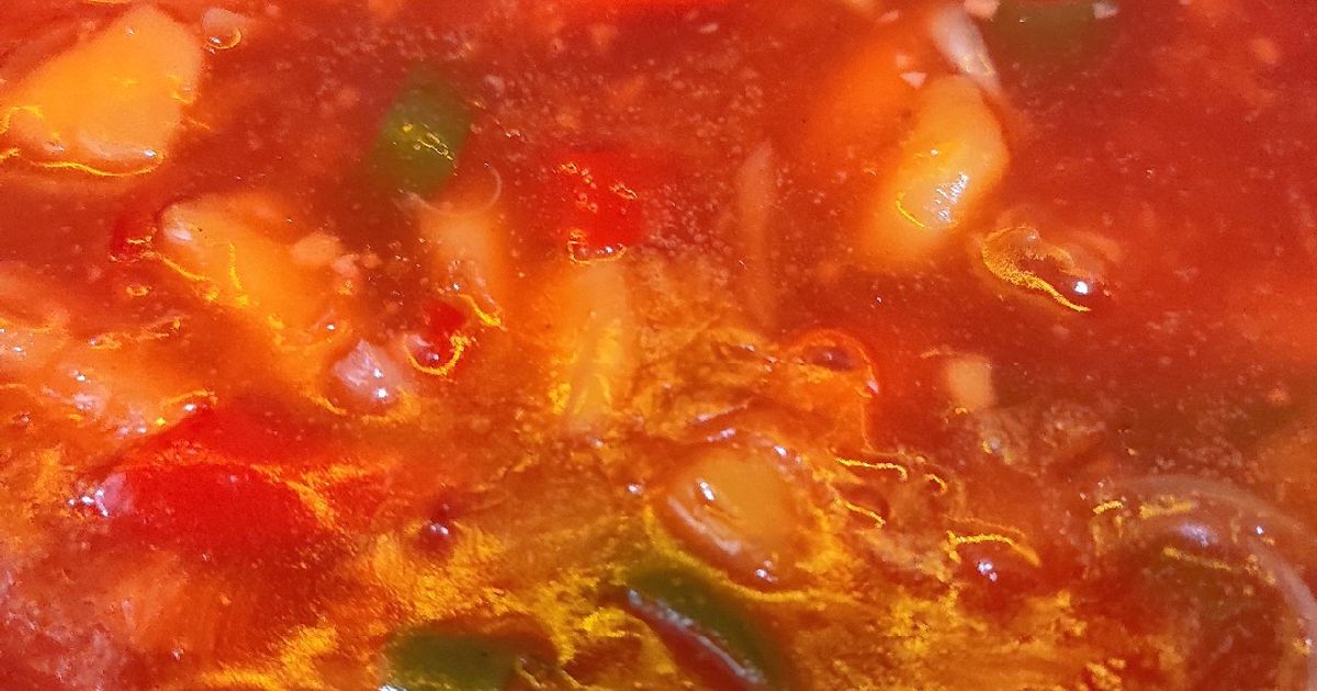Resep Saos Asam Manis oleh justin kukie - Cookpad
