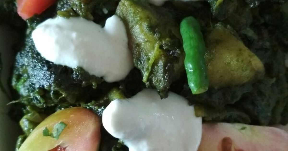 Dahi Methi Palak Recipe by Dwaipayan Karanjai - Cookpad