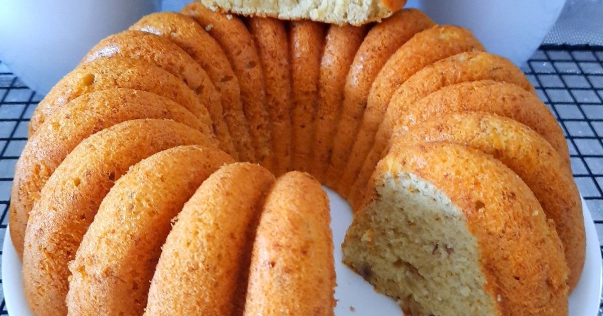 Resep bolu pisang 3 telur pake ovalet rumahan enak dan mudah - Cookpad