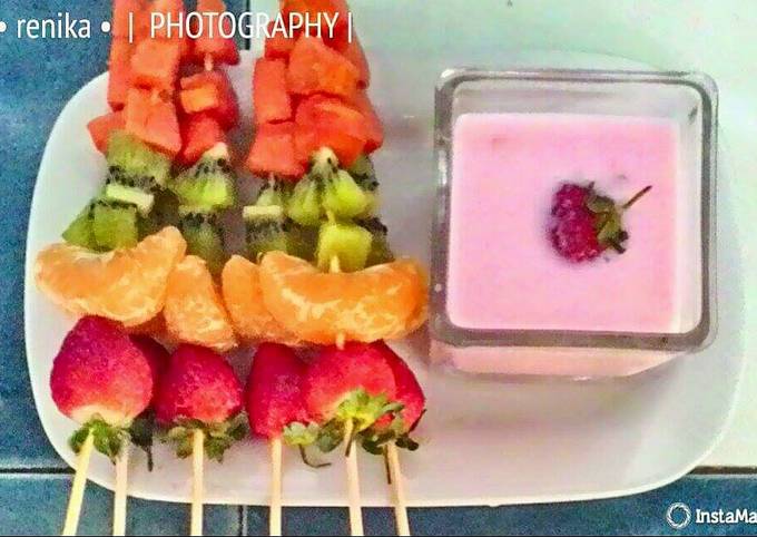 Resep Sate Buah🍢🍓🍋 oleh Renika - Cookpad