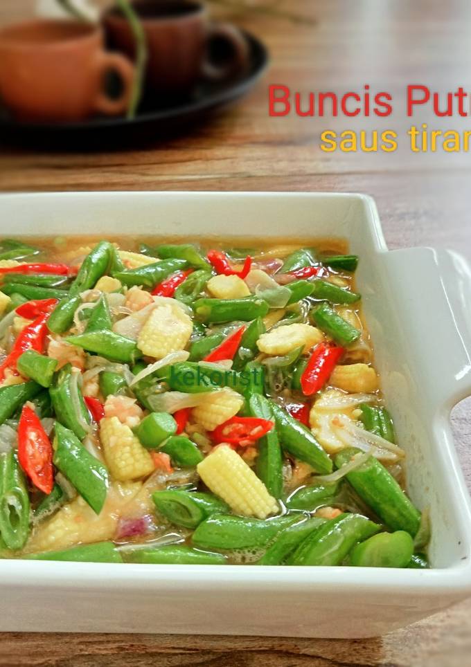Resep Buncis Putren Saos Tiram oleh Keko Risti - Cookpad