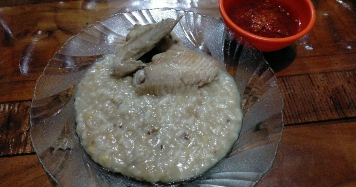 Resep Bubur Ayam Hainan oleh fika - Cookpad