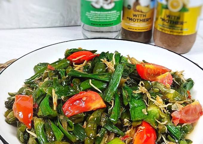 Resep Tumis Genjer Teri Nasi oleh Dapur ala mama jasmine - Cookpad