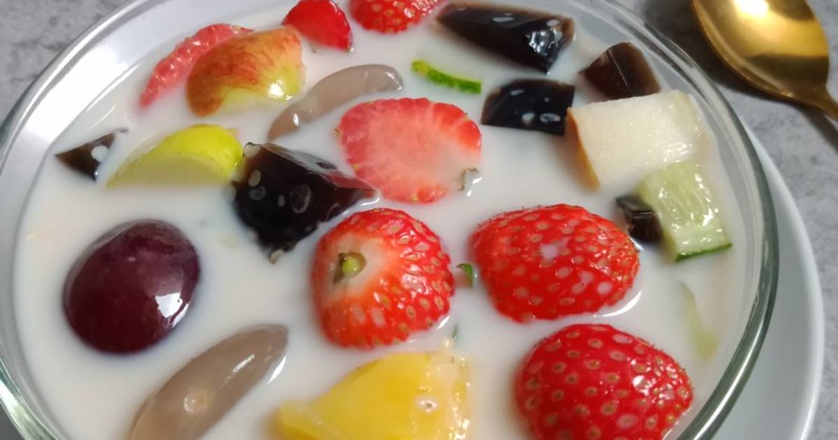 55 resep es buah ximilu creamer enak dan mudah - Cookpad