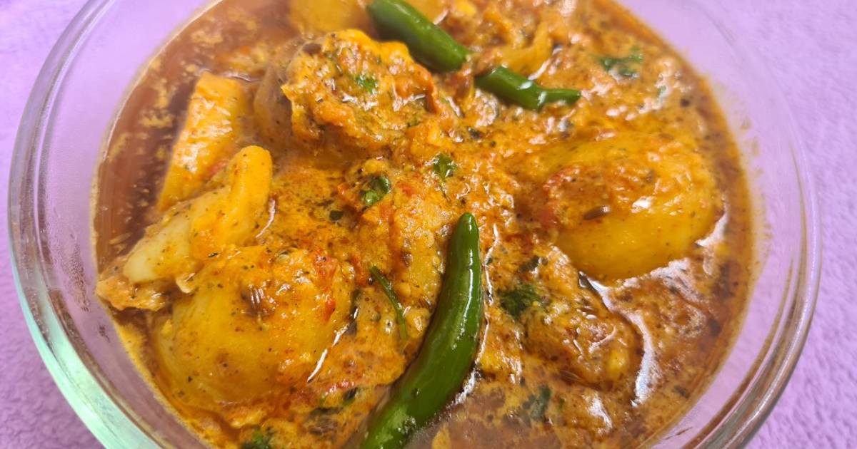 Reshmi Aloo Masala Recipe by Priyangi Pujara (Favourite Feast - the ...