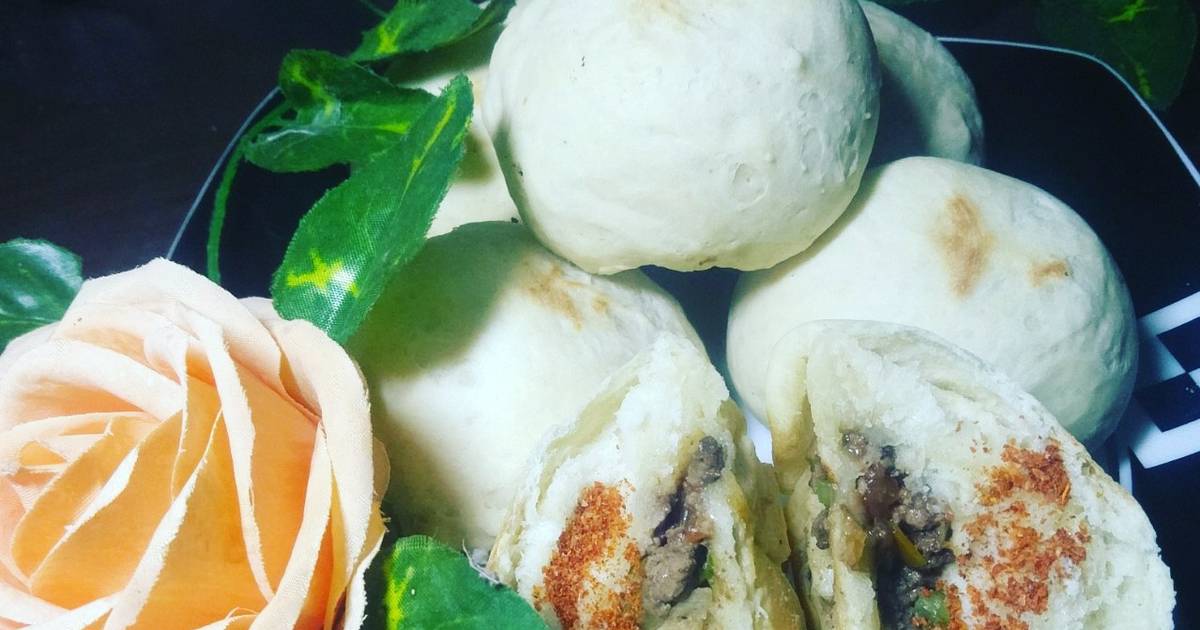 Resep Roti Panggang Isi Daging Oleh Umi Rama Cookpad