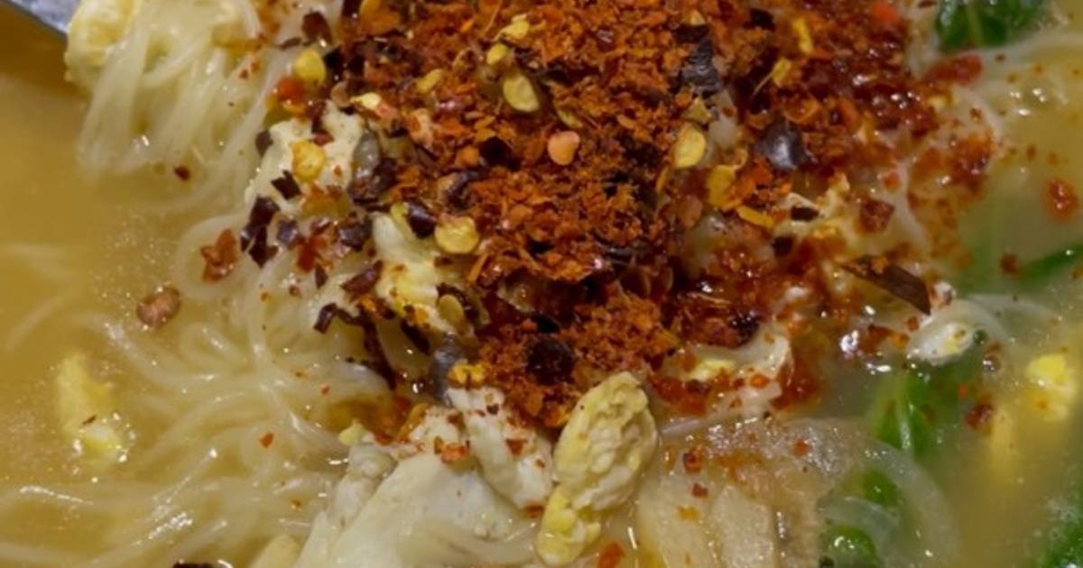 Resep Misua/misoa kuah telur oleh Jovita Zhang - Cookpad