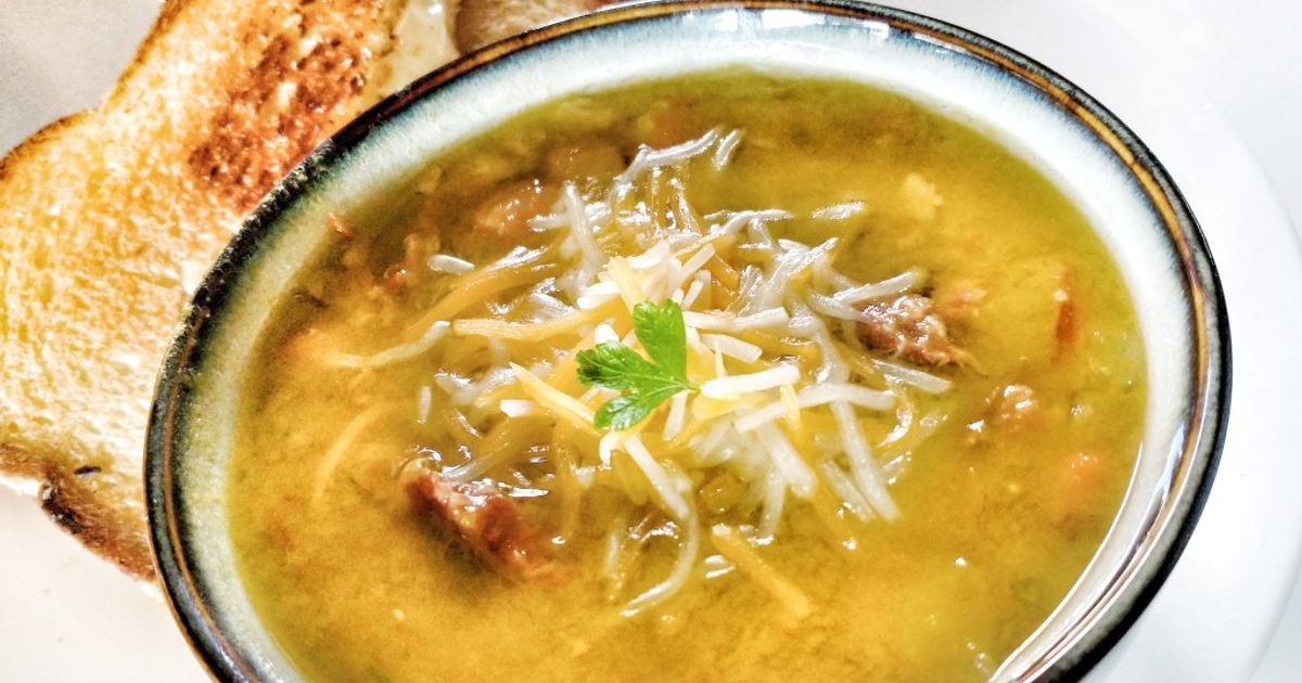 Homemade Split Pea Soup Recipe by Tallior