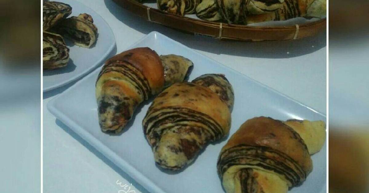Resep Chocolate Wassant Bread oleh Wijayanti - Cookpad