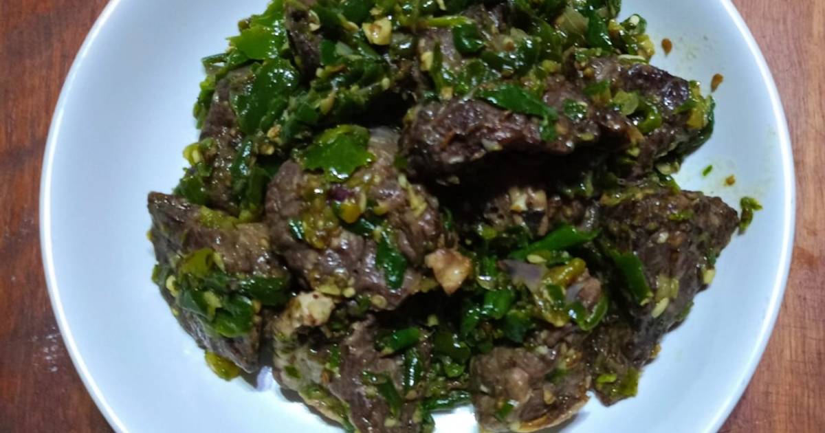 Resep Paru cabe ijo oleh yonita indrasary - Cookpad