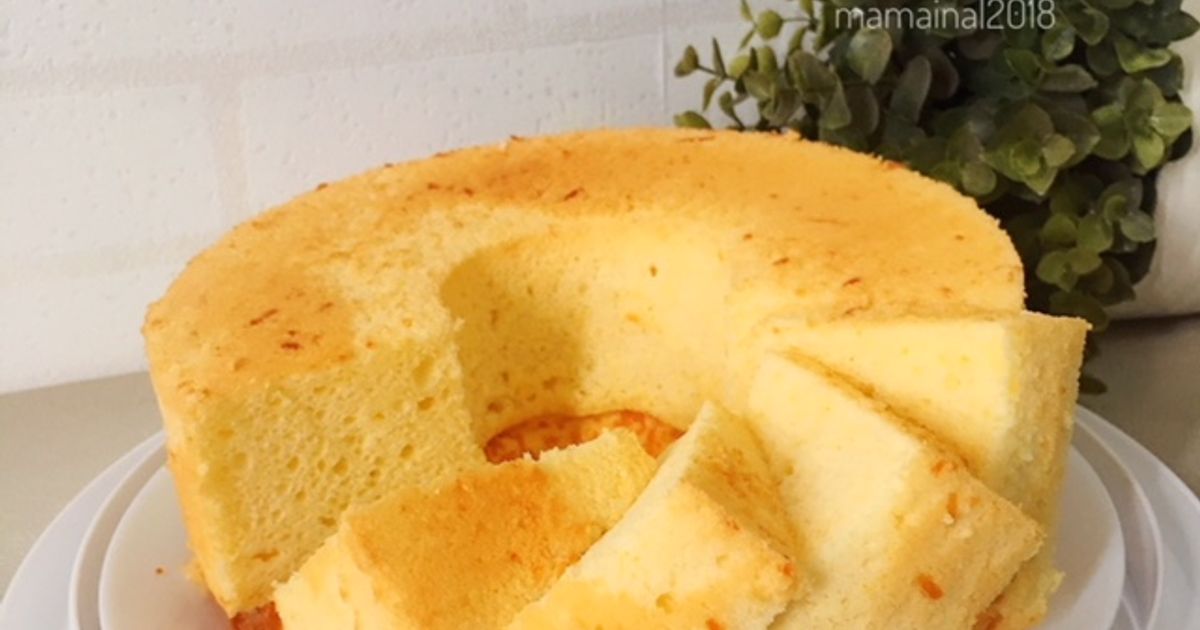 Resep Cheese Chiffon Cake oleh rina dewi - Cookpad