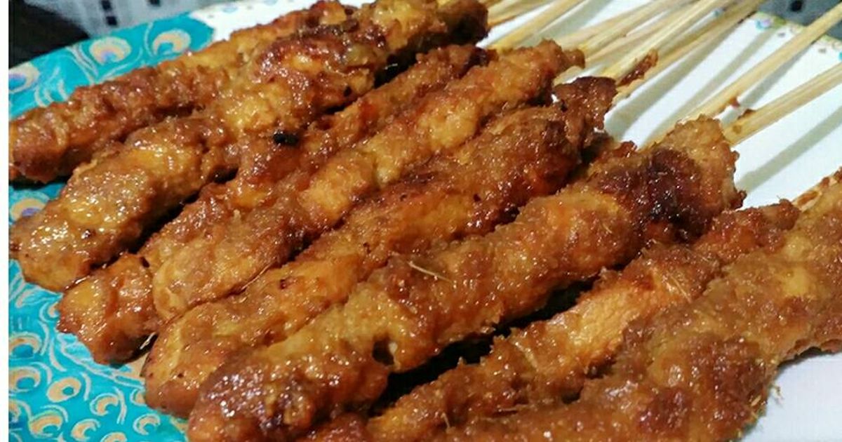 Resep Sate Ayam Manis Rempah oleh Shanti Tristianti - Cookpad