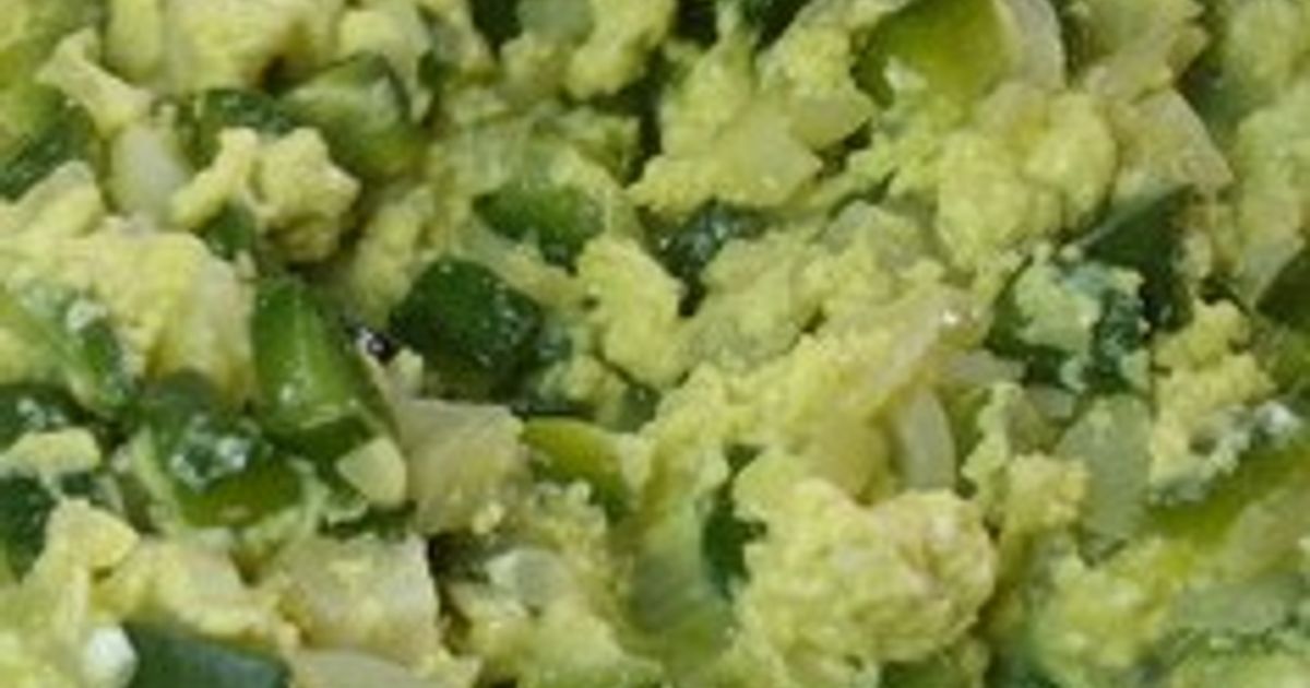 Revuelto De Zapallitos Con Claras Receta de Siancar.Scar- Cookpad