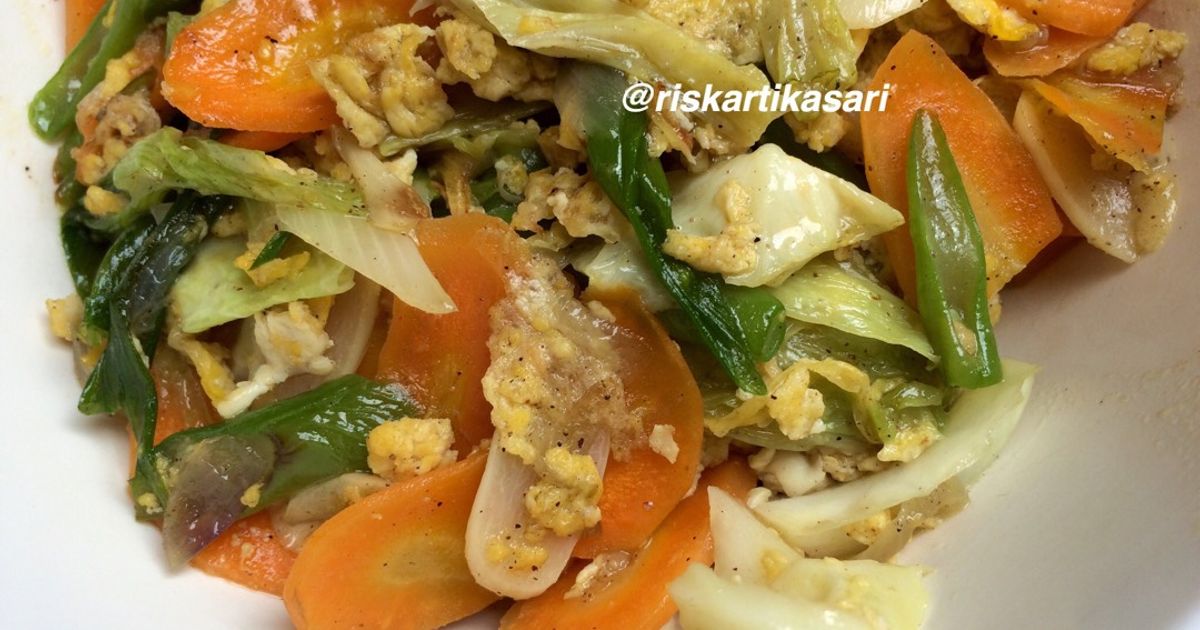 Resep Tumis Sayur Campur oleh Riska Kartika Sari - Cookpad