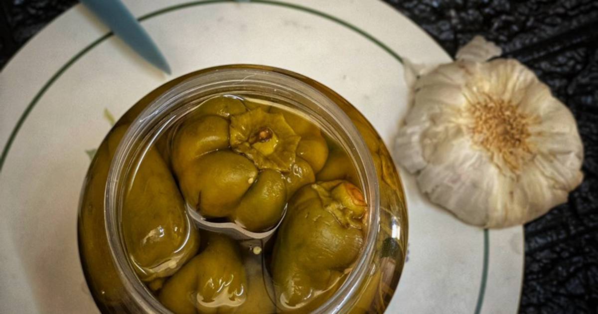 طريقة عمل مخلل الفلفل الحلو على اصولها بطريقة سهلة وسريعة من rana.f ...