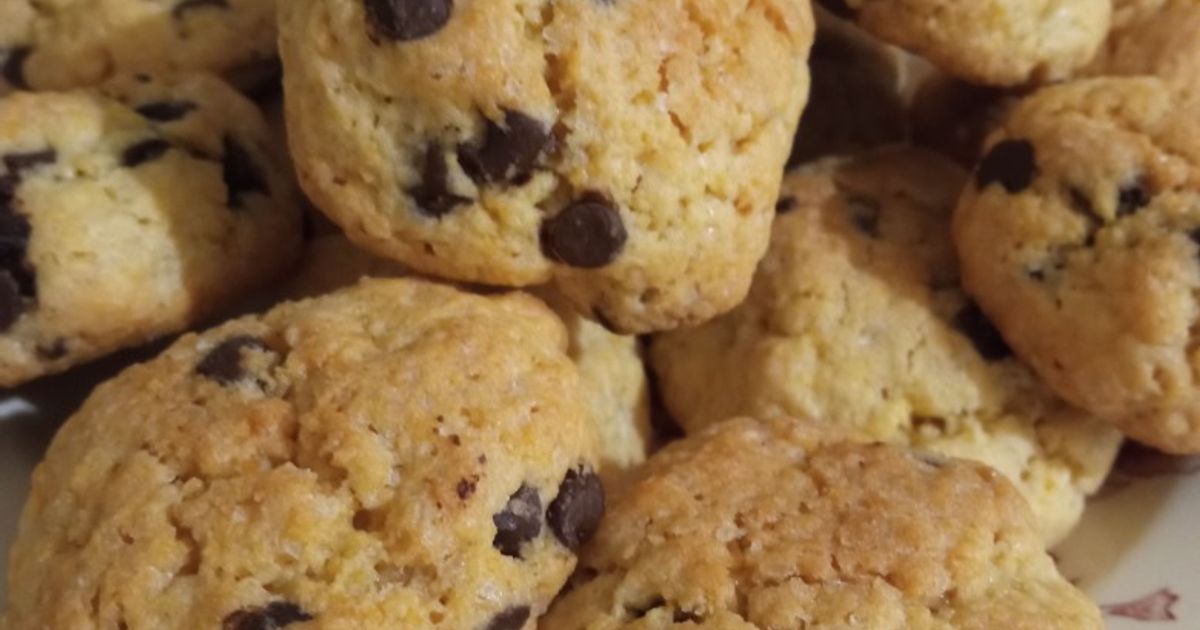 Cookies Aux Pépites De Chocolat de Elise au pays des merveilles - Cookpad