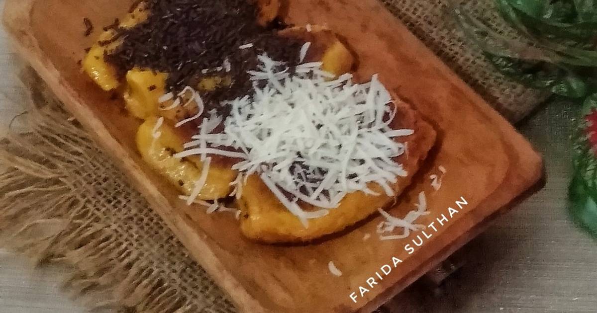 Resep Pisang Epe Coklat Keju oleh farida Sulthan 🇮🇩 (IG. Malika02782) - Cookpad