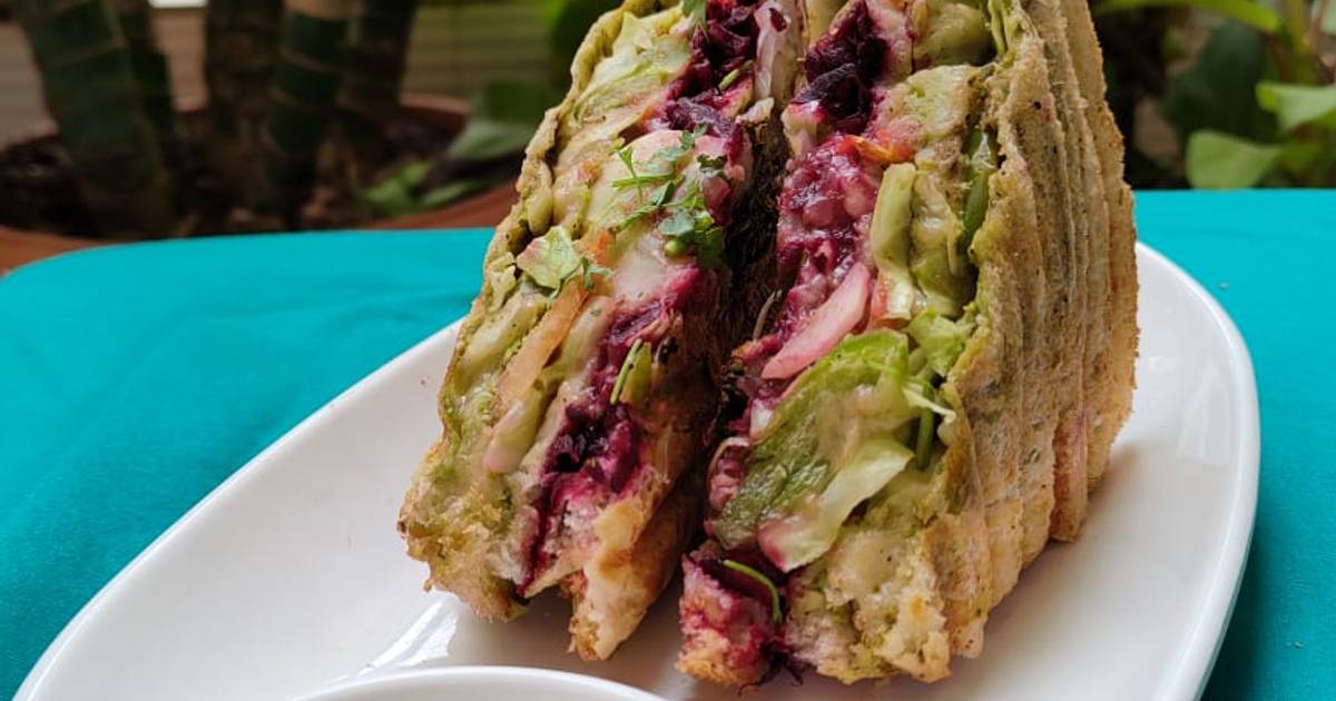 Beetroot sandwich Recipe by Chef Archana Dave - Cookpad