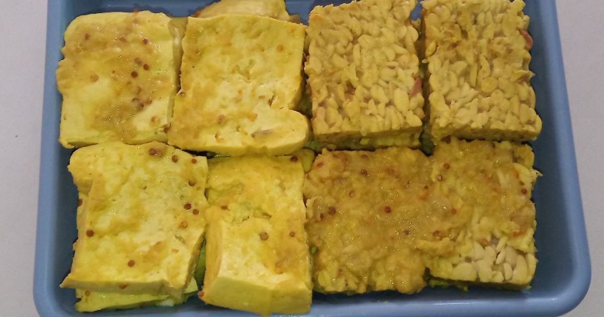 Resep tempe tahu bacem bumbu kuning rumahan enak dan mudah - Cookpad