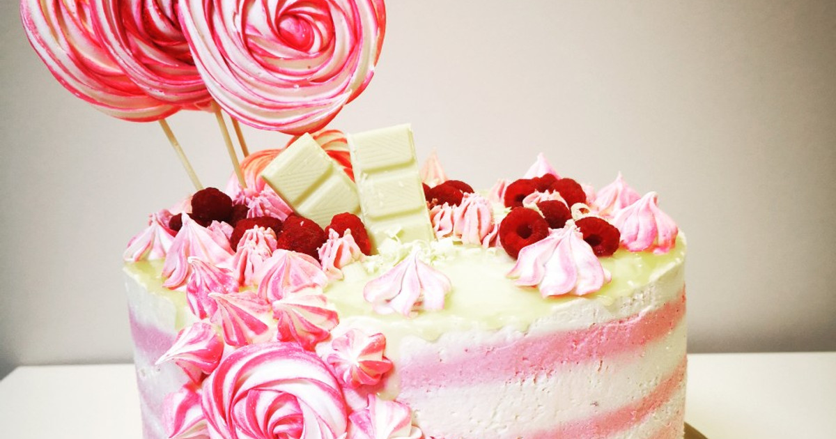 Fehér Csokis Málnás Torta | Bababo receptje - Cookpad receptek