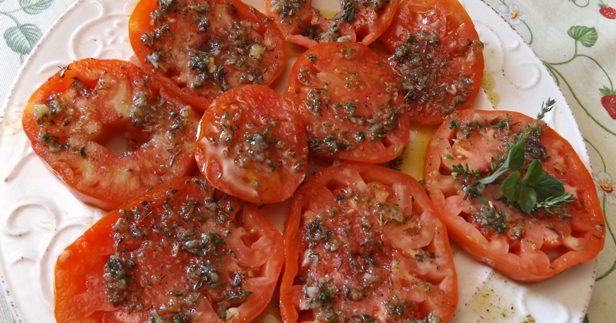 Tomates De Cultivo Biológica Con Picadillo Sencillo Receta de Cuqui Bastida