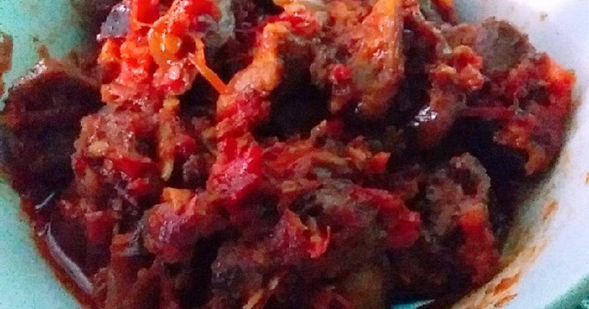Resep Ati di sambelin..😁 oleh la_lapawon's - Cookpad
