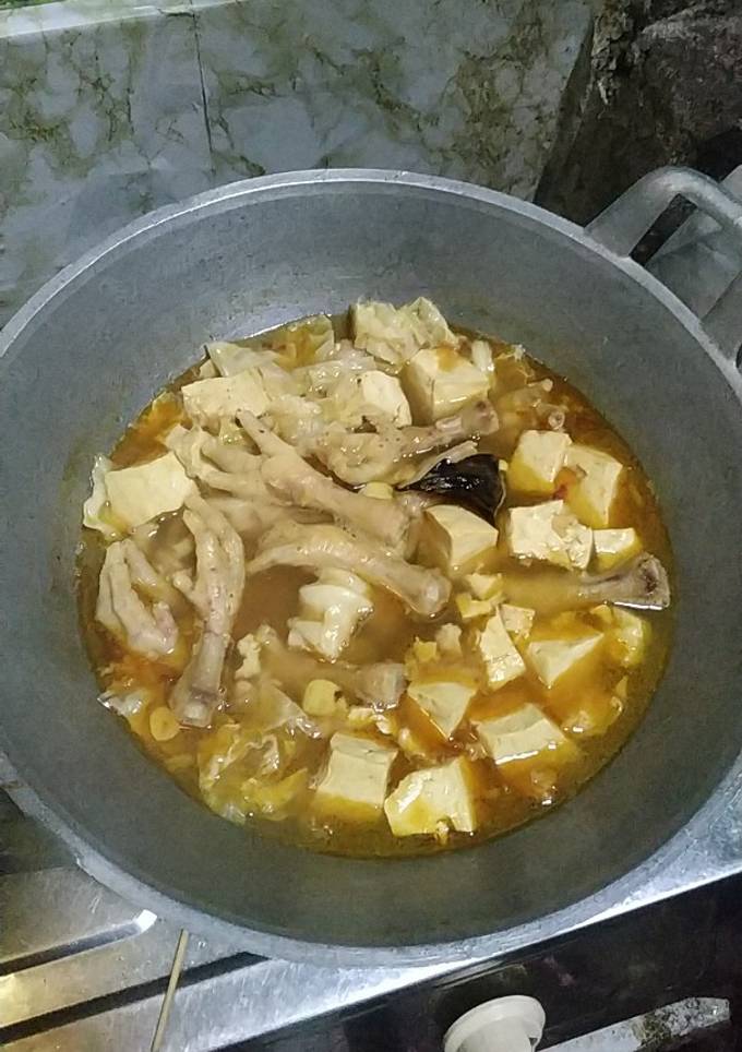 Resep Asem asem "Tace" (Tahu Ceker) versi bumbu Racik oleh Dwi Kusuma ...