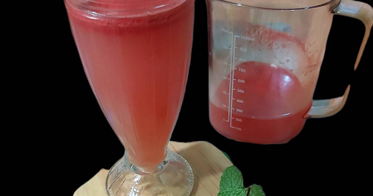 Resep Juice Semangka Nanas oleh Atik Efendy - Cookpad
