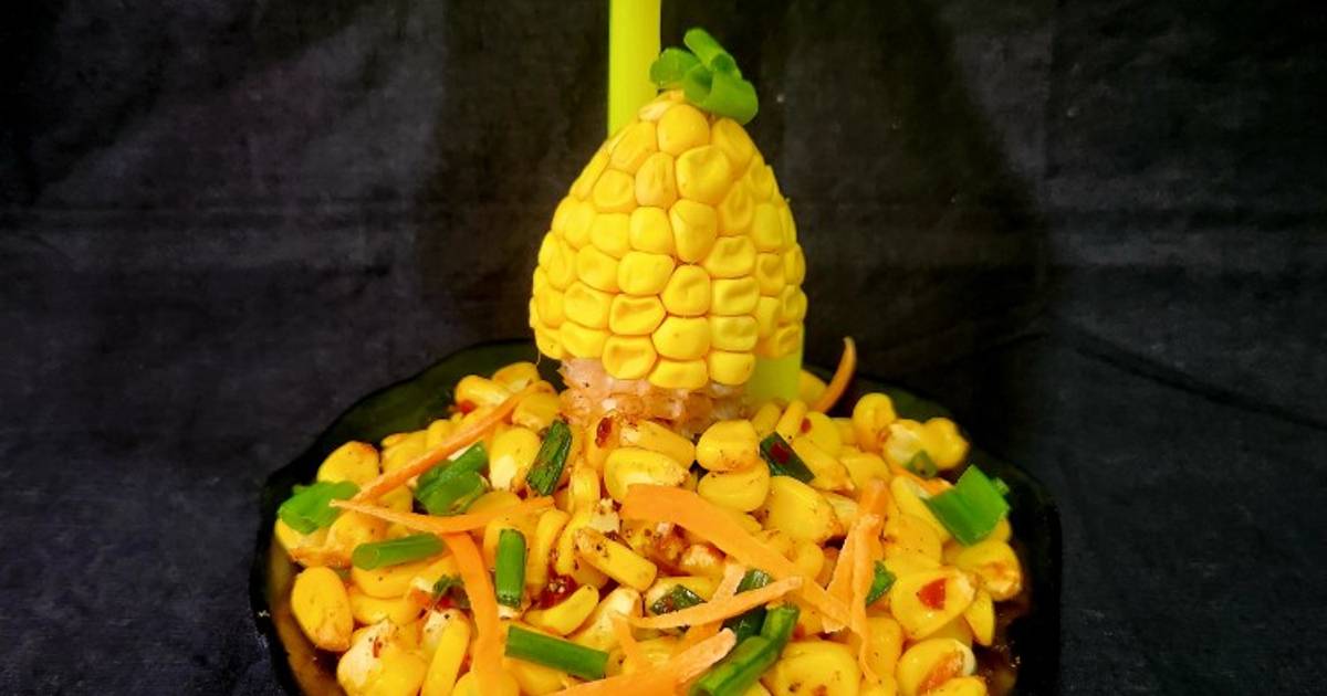Chinese Schezwan Corn Recipe by Manisha Sampat - Cookpad
