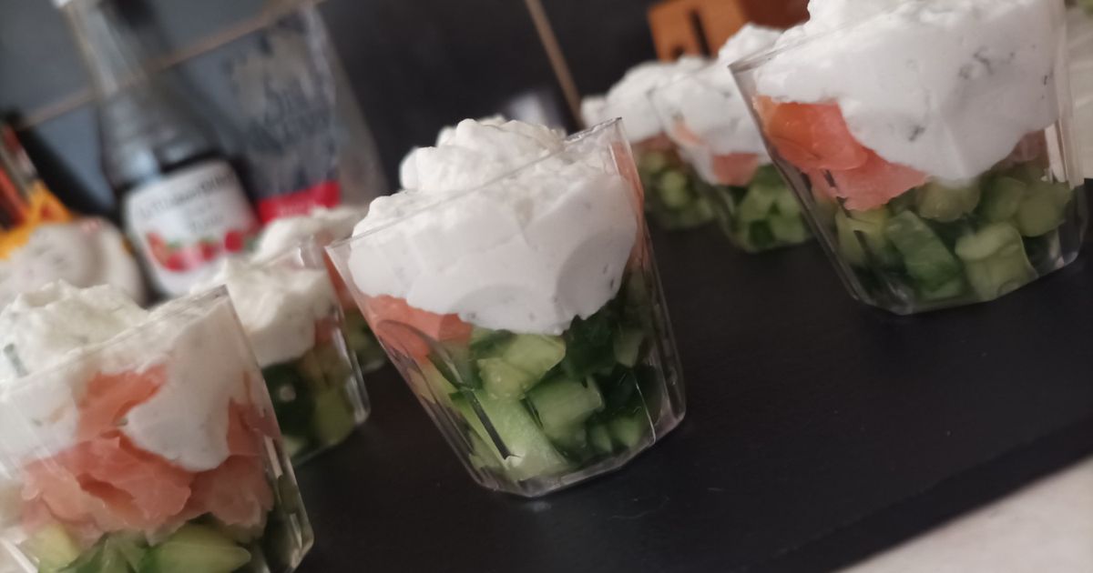 51 recettes faciles et rapides " verrine apero poisson " - Cookpad