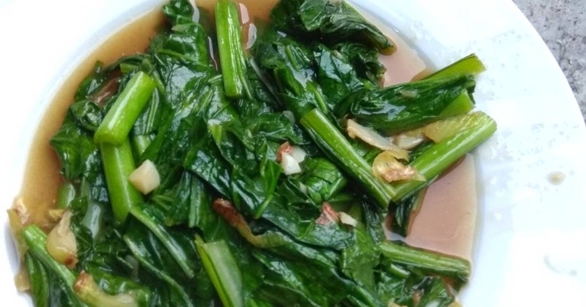 Resep Ca caisim saus tiram oleh Saluna Mahira - Cookpad
