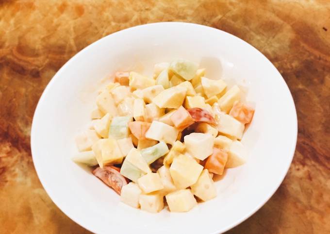 Cách Làm Món Salat rau củ quả của Nguyễn Thu Huyền - Cookpad