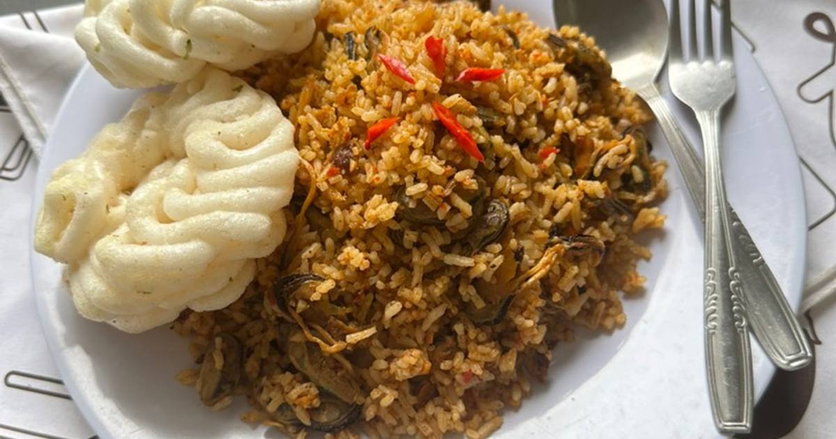 Resep Nasi Goreng Kerang Saus Padang oleh Rini Dwi Astuti - Cookpad
