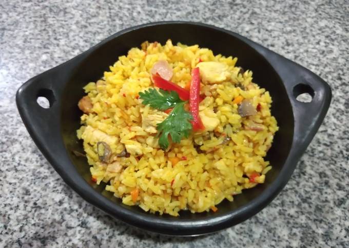Arroz mixto Receta de Un toque de Maga- Cookpad