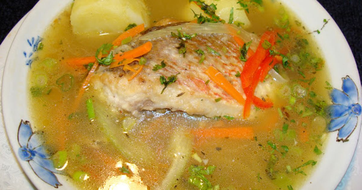 Caldillo De Congrio. Jon Style Receta de Jon Michelena- Cookpad