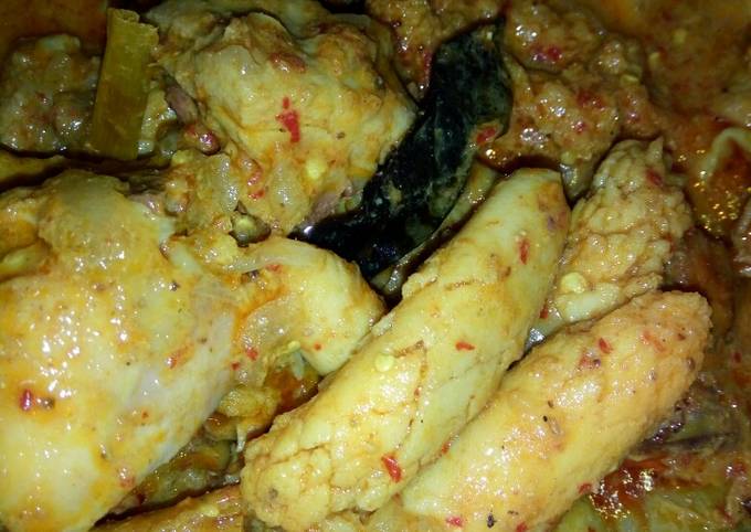 Resep Sayur santan turubuk ayam oleh Denti Sugihartati - Cookpad