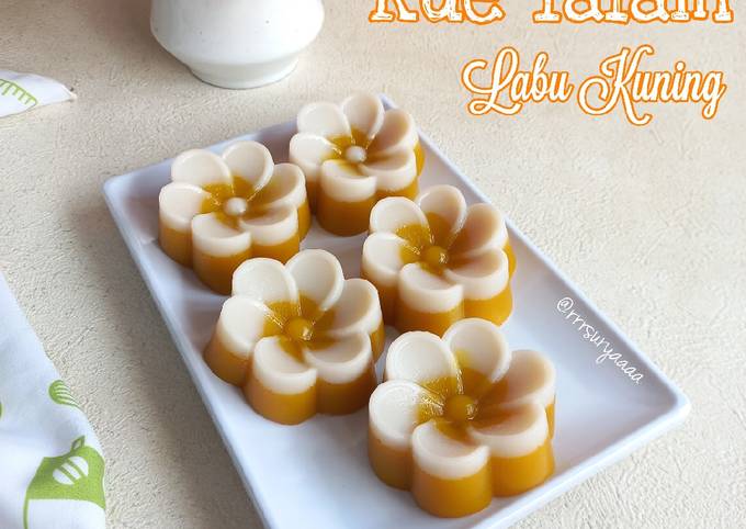 Resep Kue Talam Labu Kuning oleh rrrsuryaaaa - Cookpad