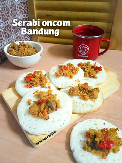 Resep Serabi Oncom Bandung oleh Giacinta Permana - Cookpad