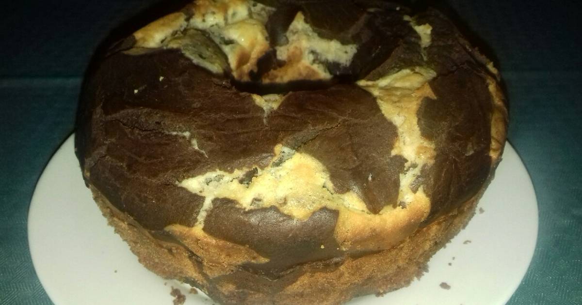 Torta marmolada fácil Receta de Eliza- Cookpad