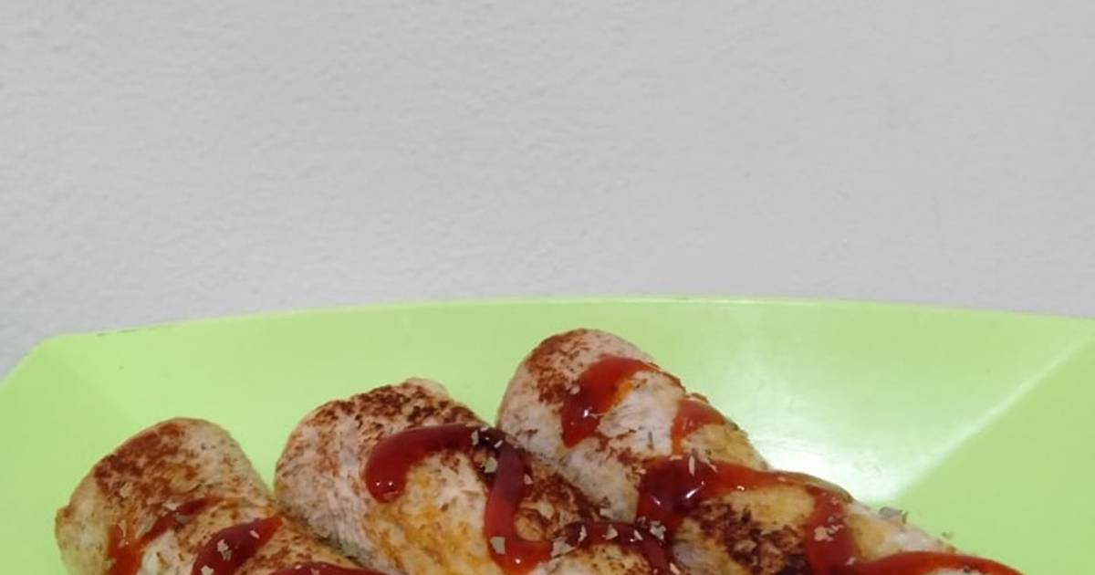 Resep Oregano Roll Sandwich | Roti Gandum Oregano Roll [Sarapan] oleh ...