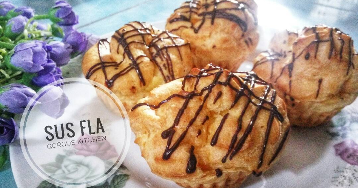Resep Sus Fla Vanila oleh Septiana ( Gorgus Kitchen ) - Cookpad