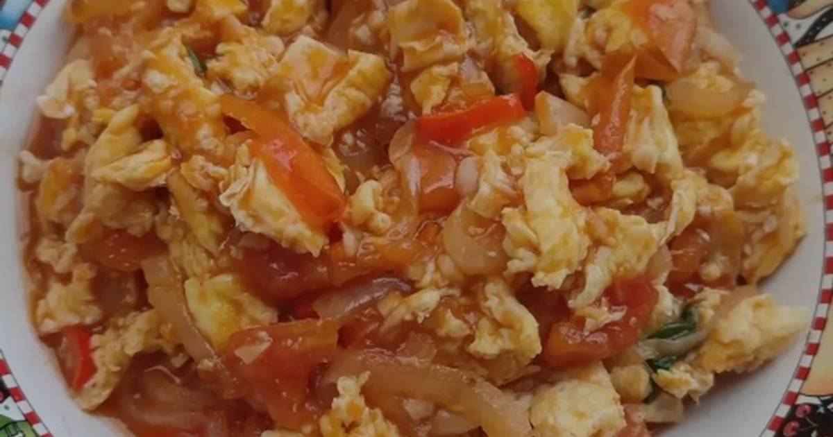 Resep Telor Tomat oleh Sherly Ciki - Cookpad