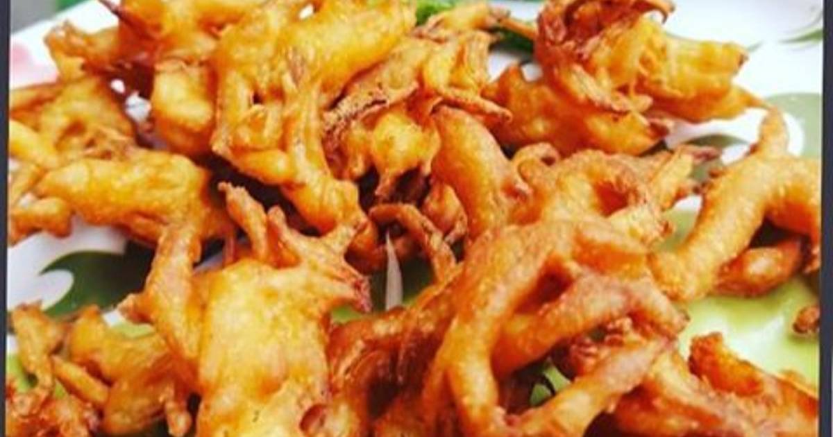 Maharashtrian Kanda Bhaji (Khekda Bhaji) Recipe by Khao Gully (खाओ गली ...