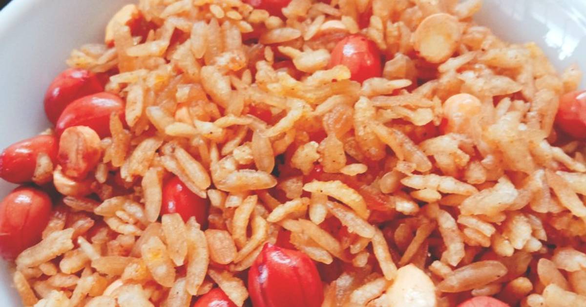 Fried spicy poha Recipe by Christin'S Kitchen - Cookpad