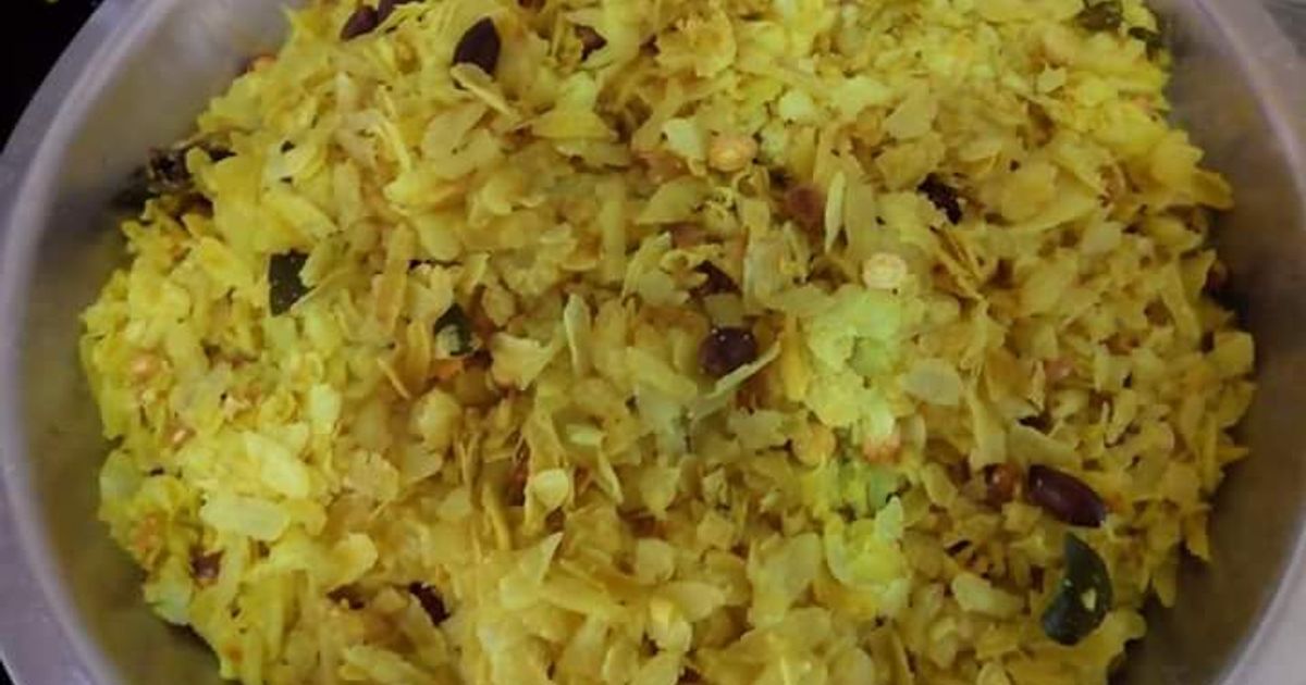 Nylon Poha Chevda Recipe by Heena Baxani Rakhwani - Cookpad