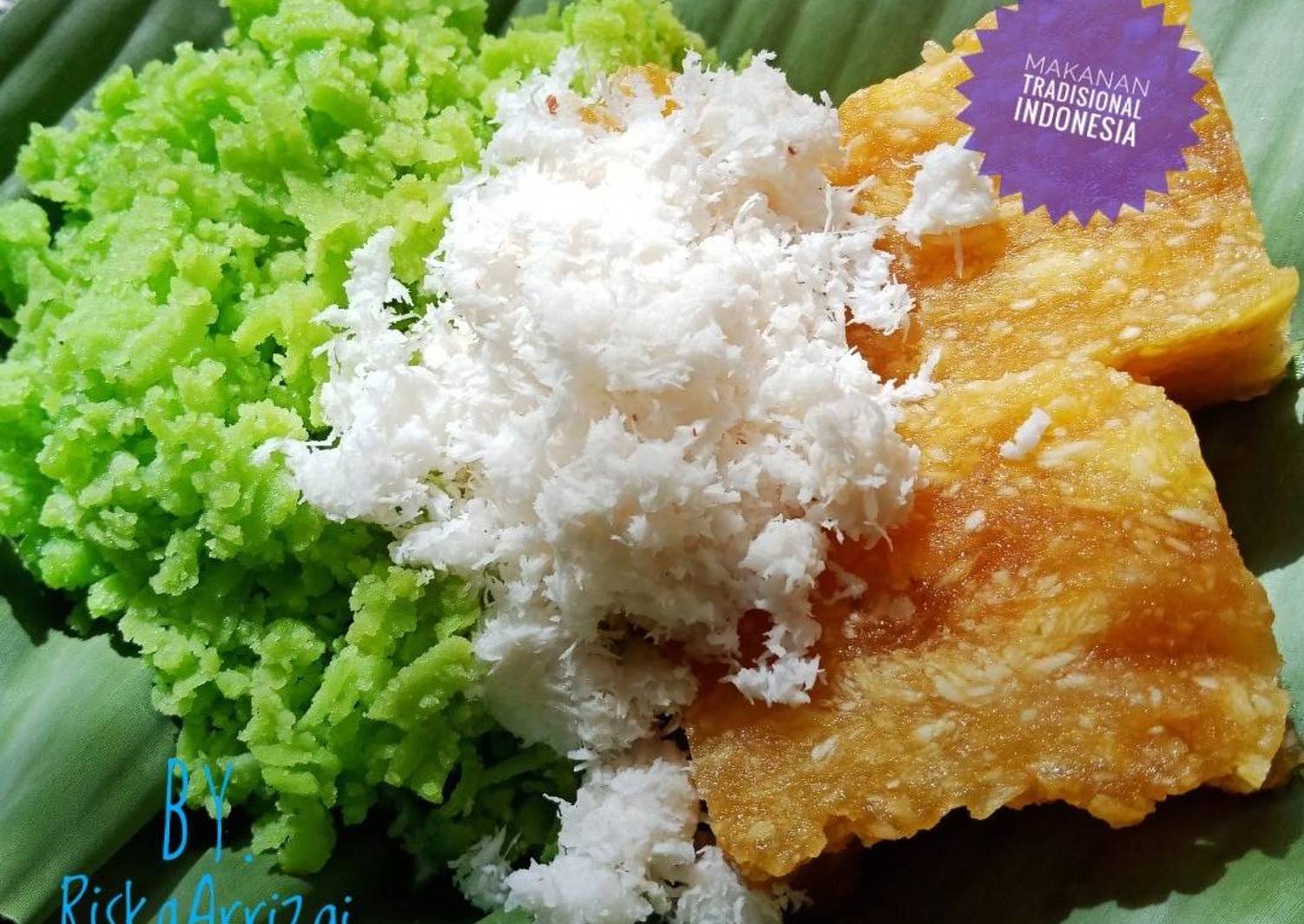 Resep Horog-horog (warna hijau) oleh CooKing - Cookpad