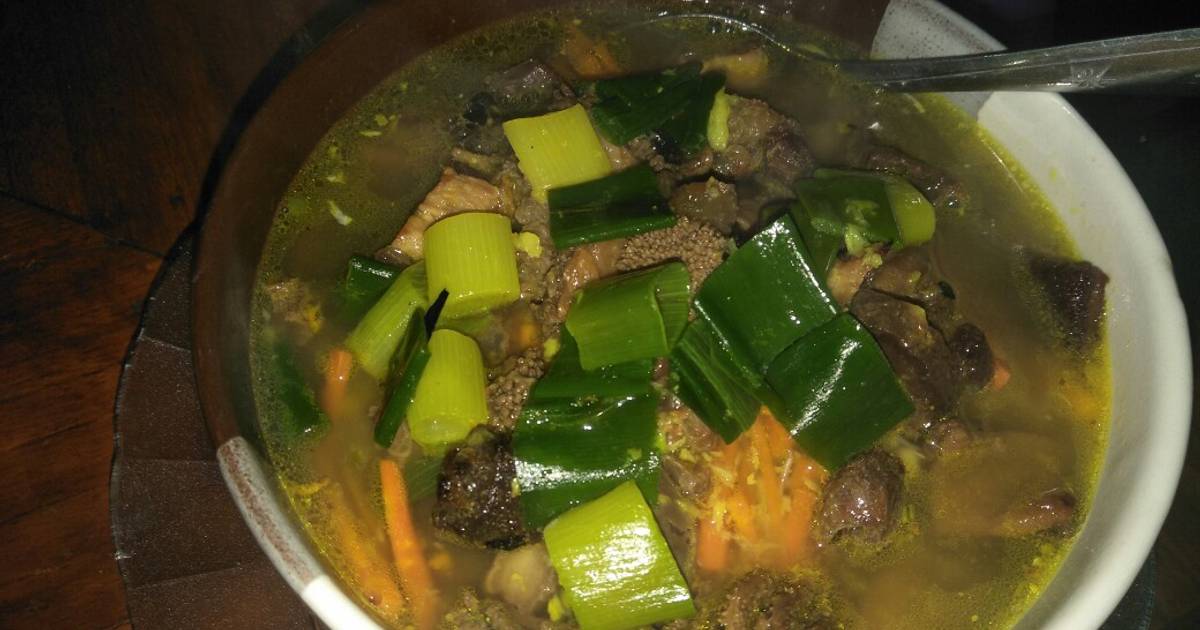 74 resep soto usus sapi enak dan mudah - Cookpad