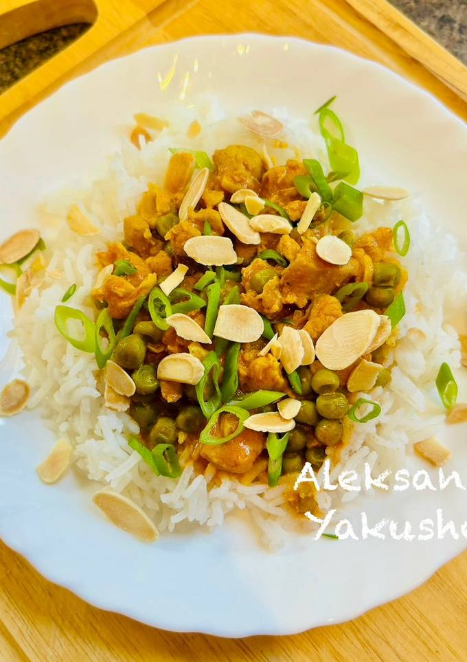 Butter Chicken and Basmati Rice Recipe by ALEX xx 🇬🇧🇱🇹 - Cookpad